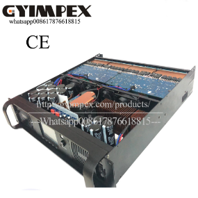 DSP10000Q 4 channel 4*1300W 8ohm screen touch power amplifier